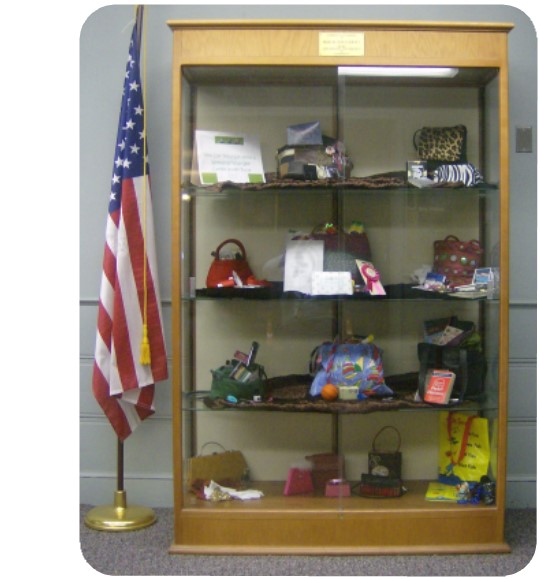 Display Case | Welles Turner Memorial Library | Glastonbury, CT