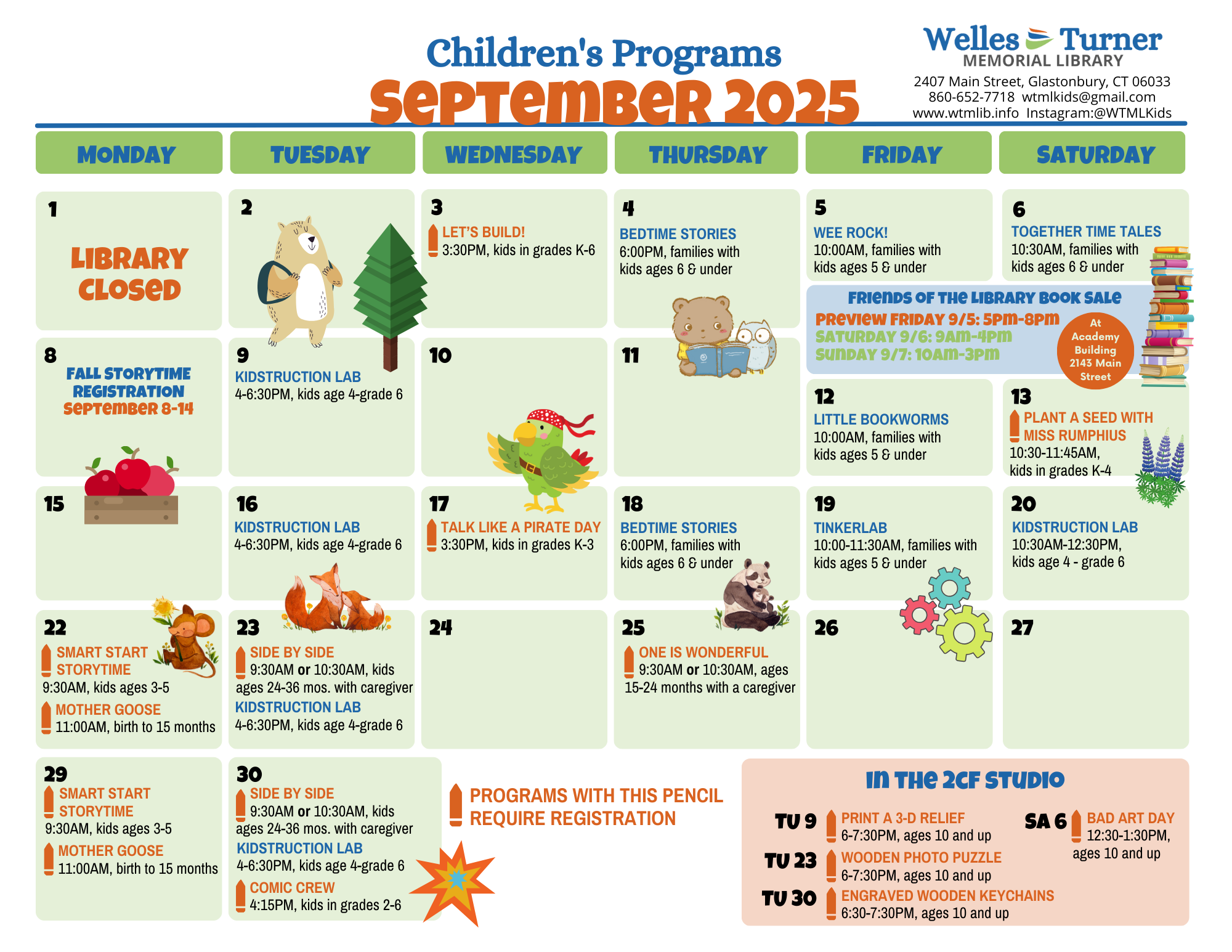 Events | Welles Turner Memorial Library | Glastonbury, CT